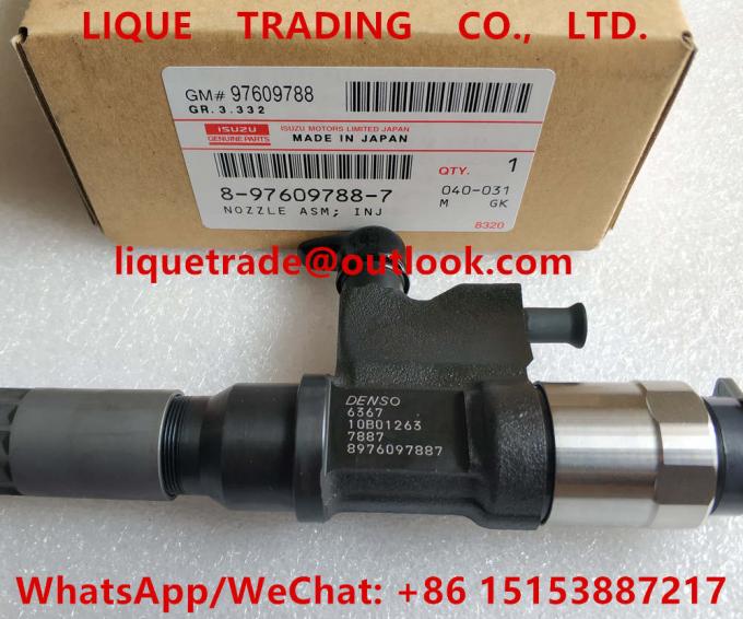 DENSO injector 095000-6367, 0950006367, 095000-636 for 8-97609788-7 ...