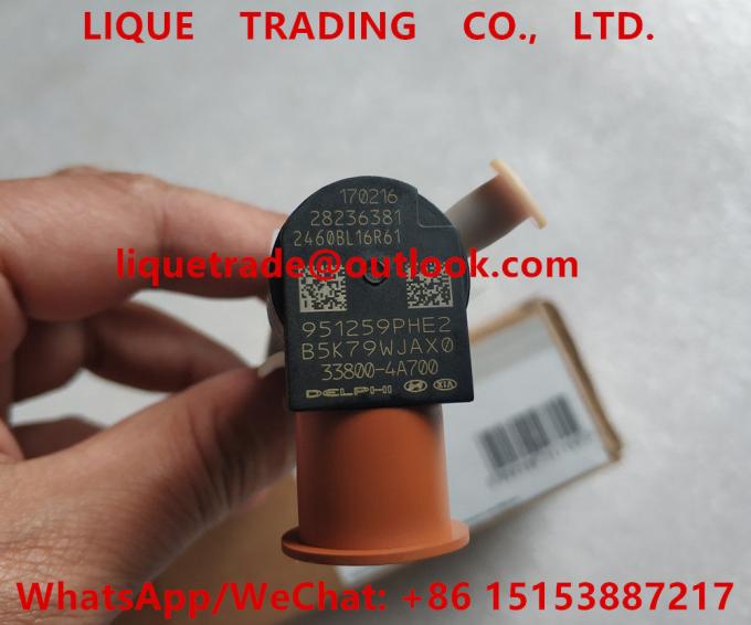 DELPHI FUEL INJECTOR 28236381, 33800-4A700 , 338004A700, 33800 4A700 ...