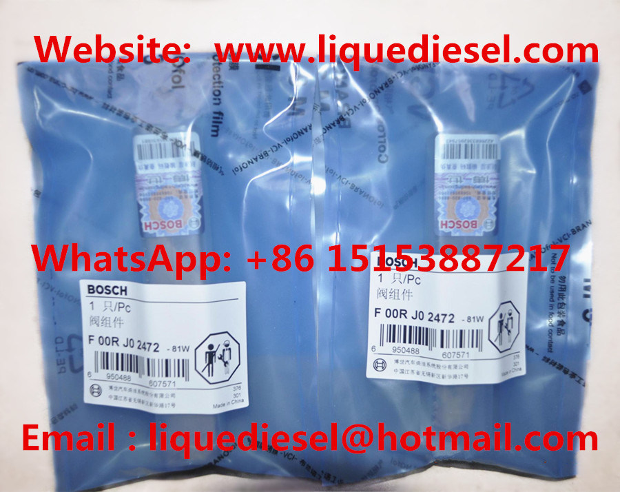 BOSCH original injector valve F00RJ02472 , F 00R J02 472 , F00R J02 472 ...