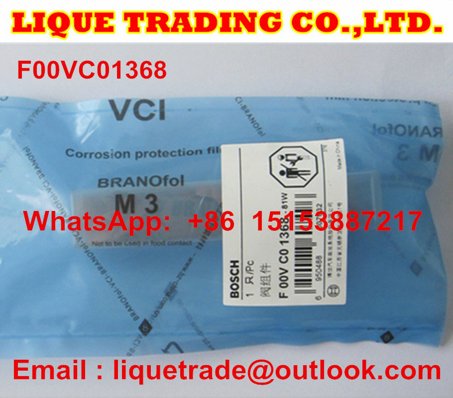 BOSCH Genuine and New Common rail injector valve F00VC01368 for ...