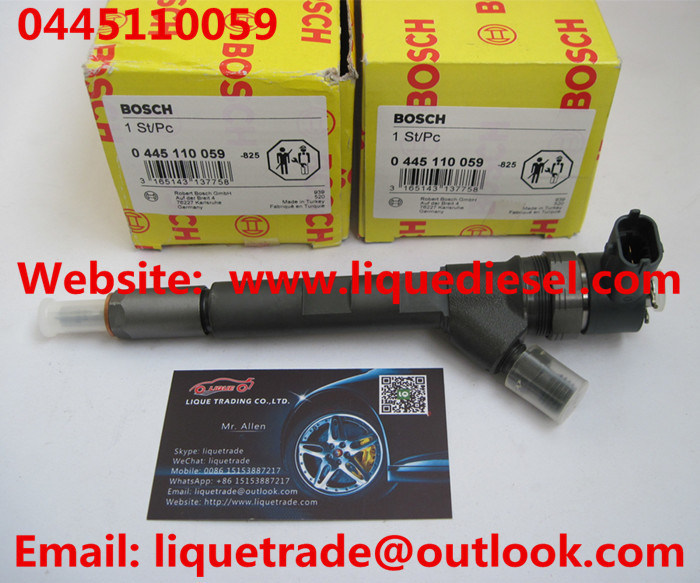 BOSCH Common Rail injector 0445110059 / 0 445 110 059 Chrysler 05066 820AA / VMI 15062036F