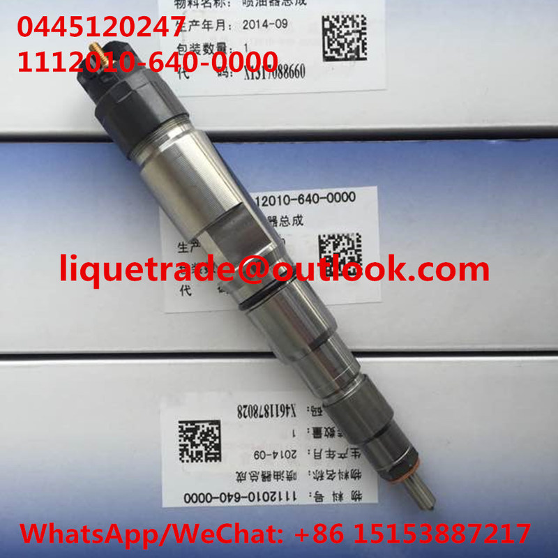 BOSCH injector 0445120247 , 0 445 120 247, 1112010-640-0000 ...