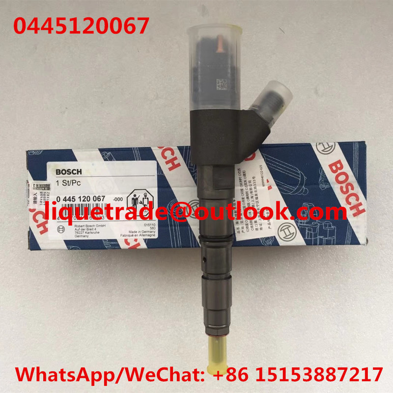BOSCH 0445120067 Common Rail Injector 0 445 120 067 for DEUTZ 04290987 ...