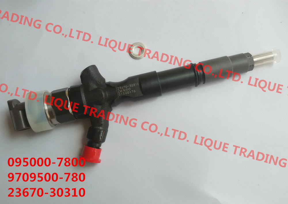 DENSO common rail injector 095000-7800, 095000-7801 , 9709500-780 for ...