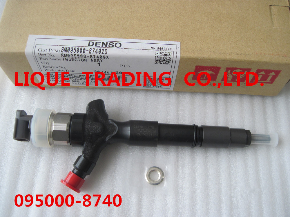 DENSO common rail injector 095000-8740, 0950008740 for TOYOTA 23670 ...