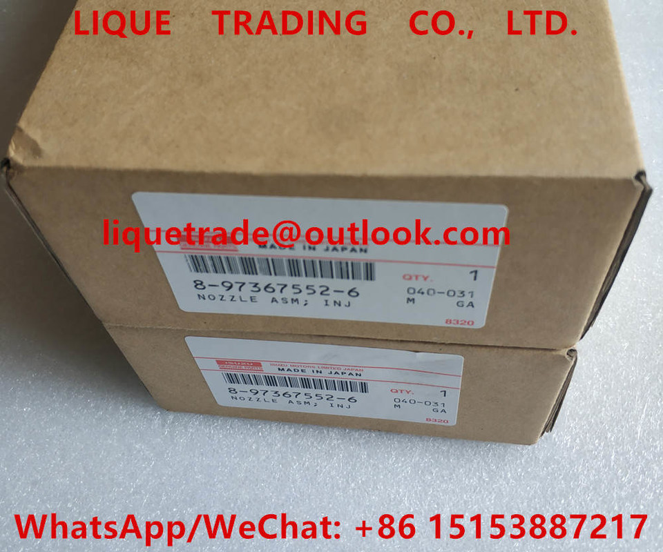 DENSO injector 095000-5500 , 095000-5501 , 095000-5505 ISUZU 8-97367552 ...