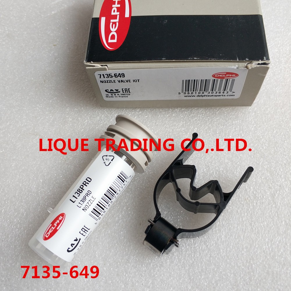 DELPHI nozzle valve kit 7135-649 (include nozzle L138PRD + valve ...