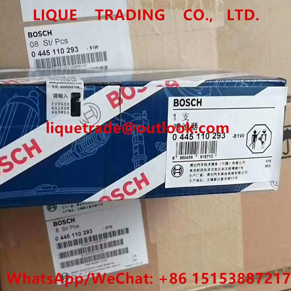 BOSCH Fuel Injector 0445110293 , 0 445 110 293 , 0445 110 293 , 445110293 , 1112100-E06 for ...