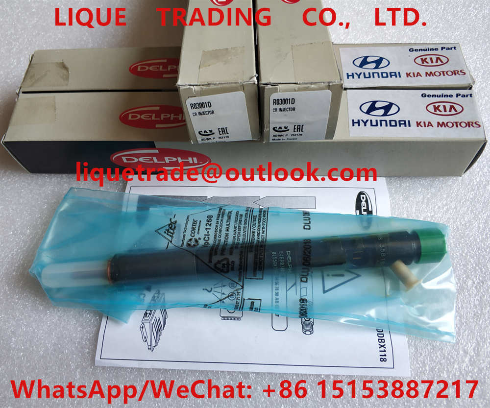 DELPHI CR Injector EJBR03001D , R03001D , 33800-4X900 , 33801-4X900 for ...