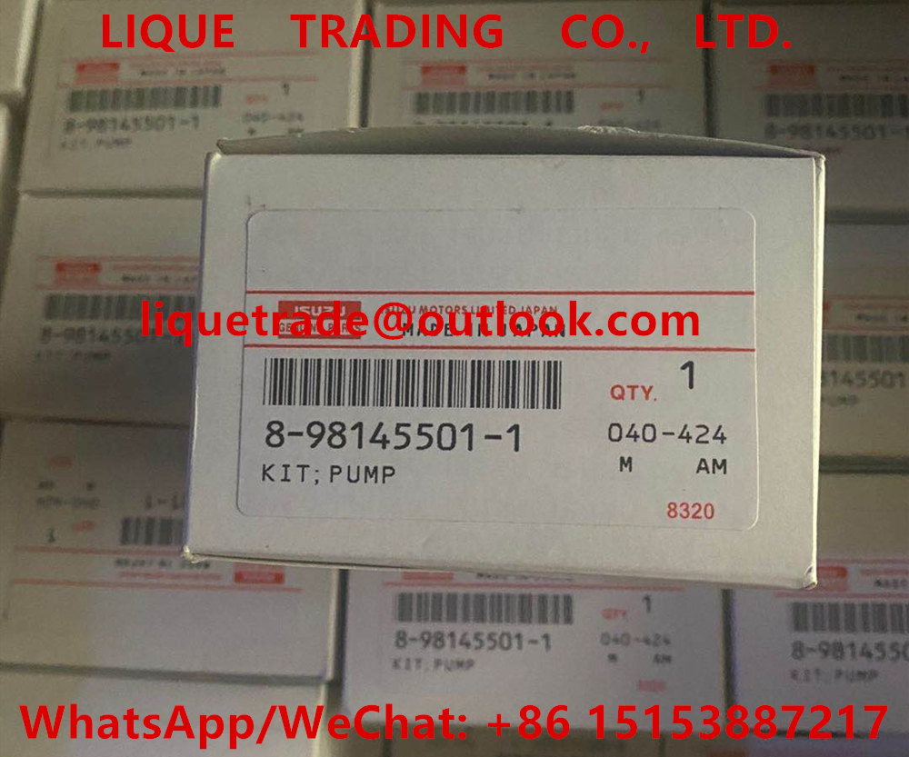 ISUZU control valve 8-98145501-1 , 8-98145501-0 REPAIR KIT 98145501 ...